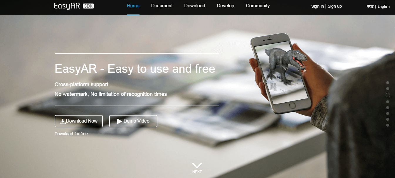 List of the best Augmented Reality frameworks