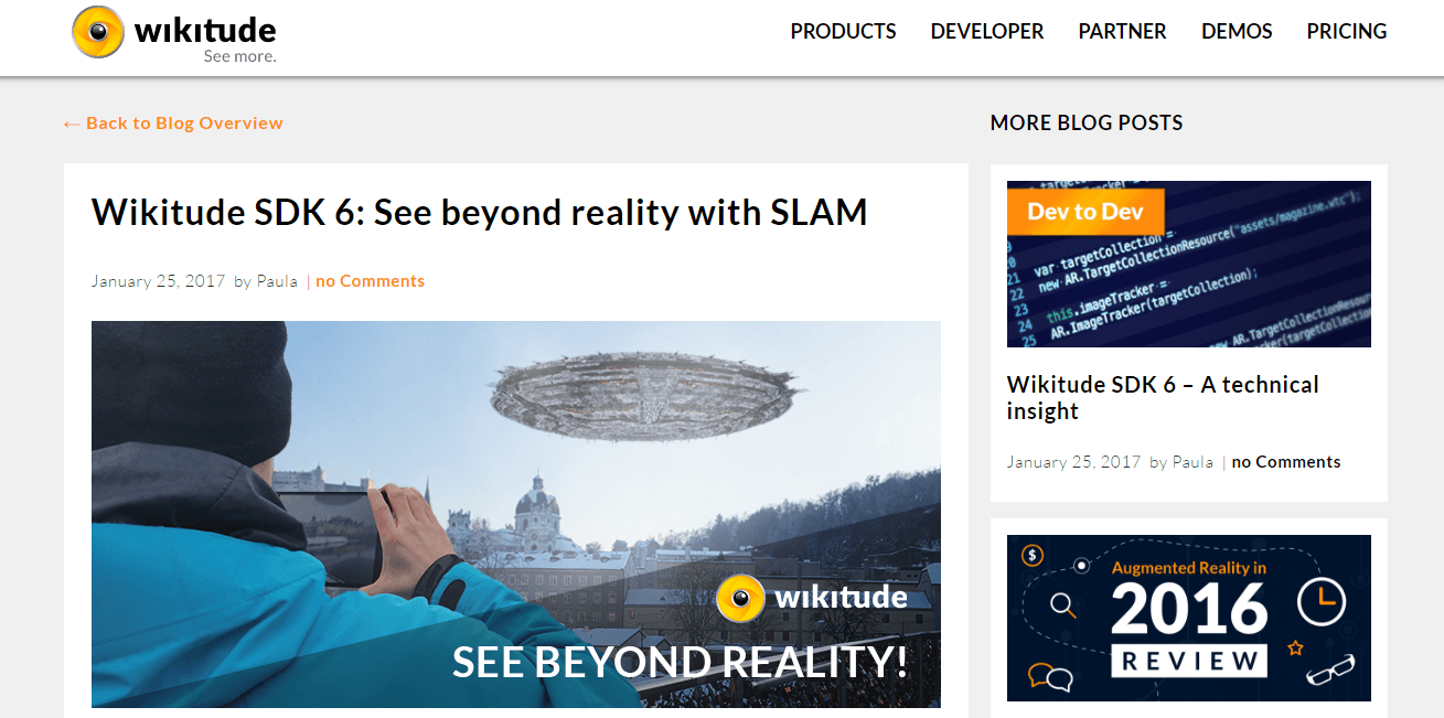 List of the best Augmented Reality frameworks
