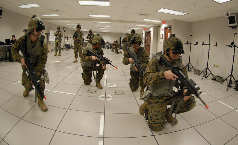 Virtual Reality for the military, training and combat simulations - 2024