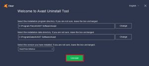 3 simple methods to uninstall Avast antivirus completely
