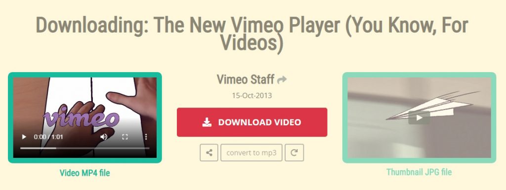 Choose your Vimeo downloader: Online, apps, browser extensions